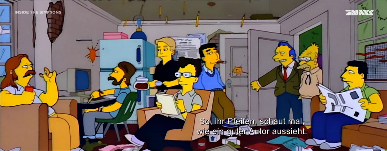Writers-Room-der-Simpsons - Monty Arnold blogt.Monty Arnold blogt.